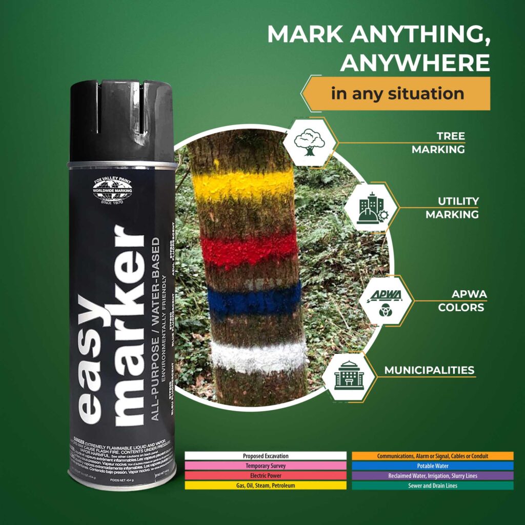 Easy Marker Utility Spray Paint – Inverted Can