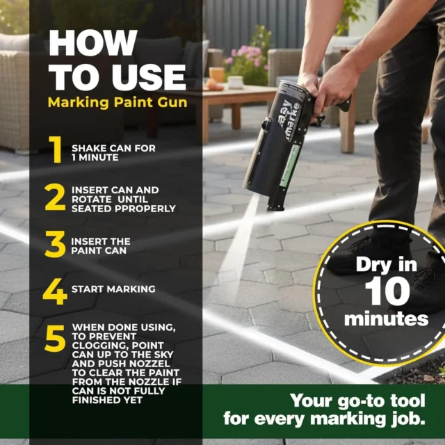 Easy Marker Pistol | Durable Utility Marking Tool